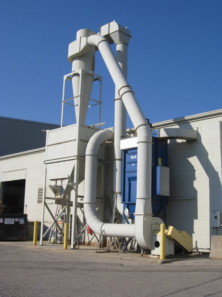 SOLD Young & Bertke (6,000 CFM) Used Cyclone Dust Collector