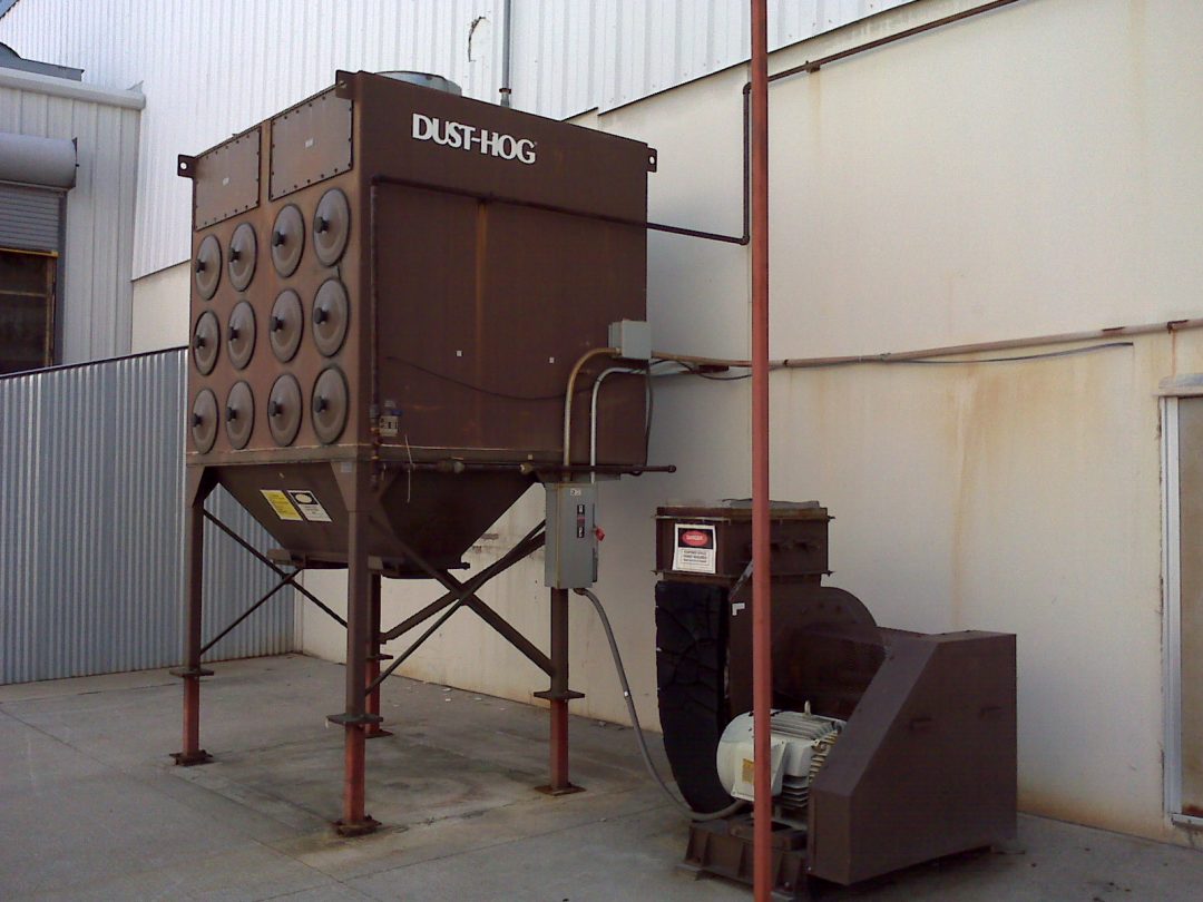 SOLD Dust Hog FJH24-3 (14,000 CFM) Cartridge Used Dust Collector