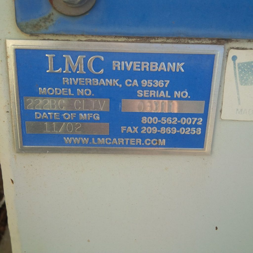 LMC 121FSD-10 (10,000 CFM) BAGHOUSE USED DUST COLLECTOR