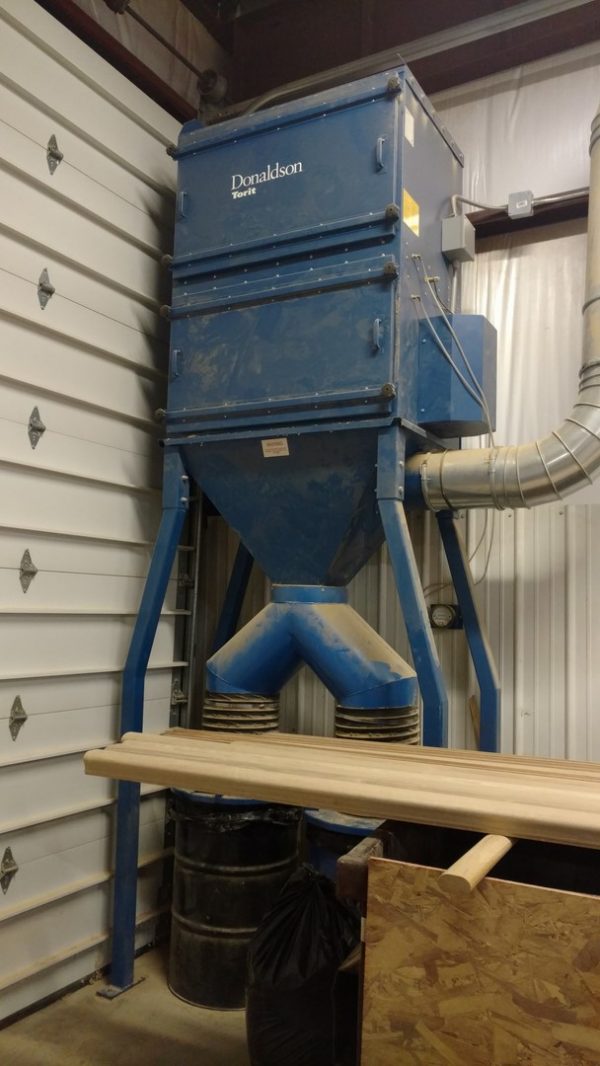 SOLD! Donaldson Torit Unimaster UMA250 (2,400 CFM) Used Baghouse Dust ...